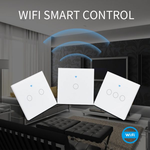 App Remote Control Switch Panel – 3 Gang - Home Automation Pakistan