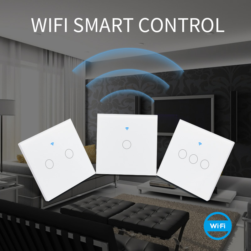 Smart Wifi Switch Panel – 2 Gang - Home Automation Pakistan